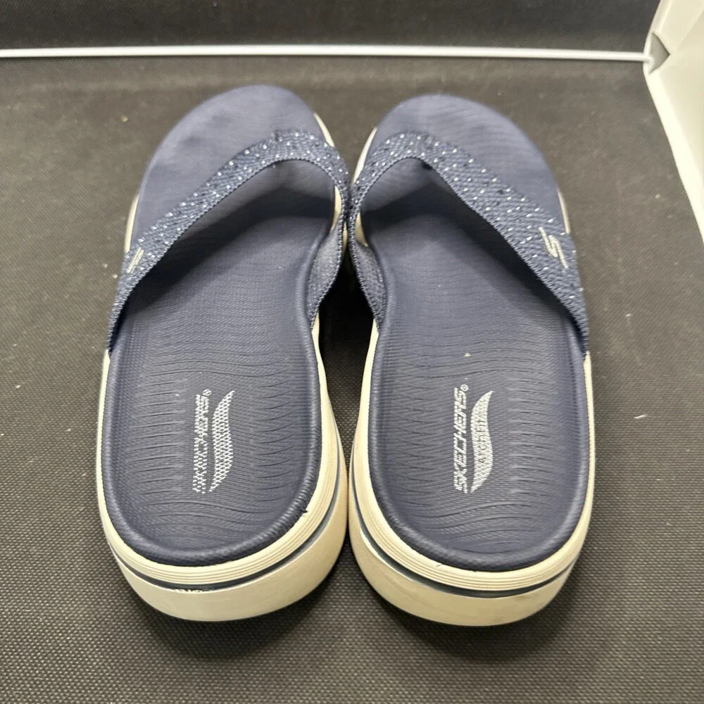 Skechers | Shoes | Skechers Go Walk Arch Fit 2 Sandal Claire Womens Us ...
